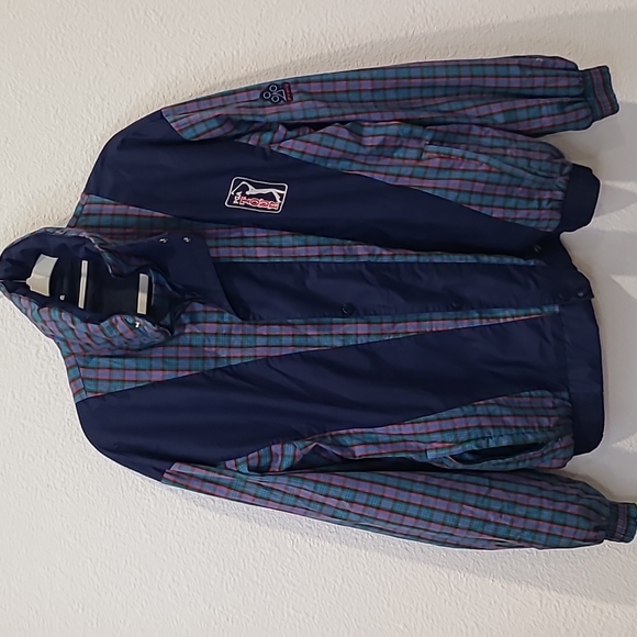 Vintage | Jackets & Coats | Vintage Pro Quip Pga Tour Tartan ...